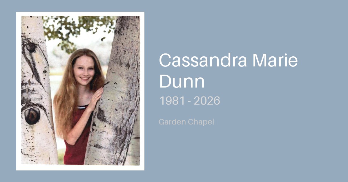 Cassandra Marie Dunn - Bunker Family Funerals