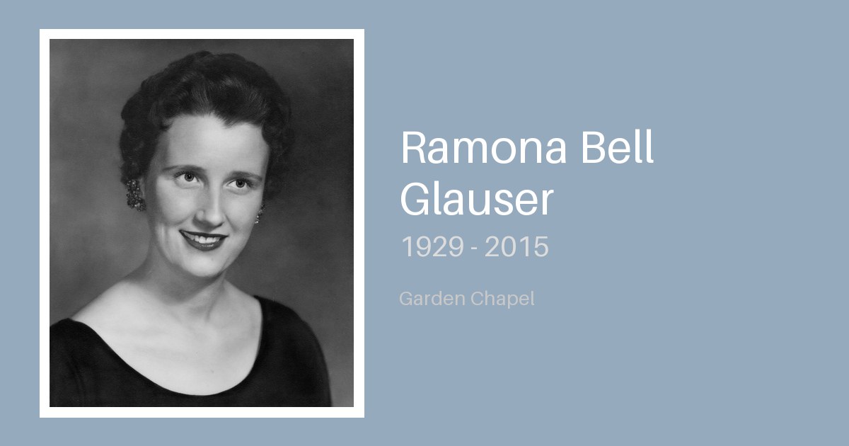 Ramona Bell Glauser - Bunker Family Funerals