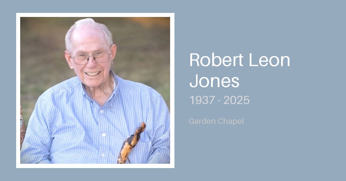 Robert Leon Jones - Bunker Family Funerals